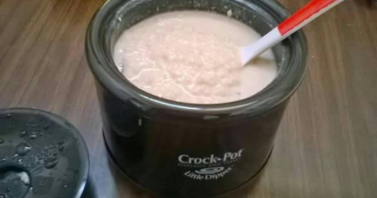 Rice Pudding (Slow Cooker Crock Pot Little Dipper) Recipe By Francisco ...