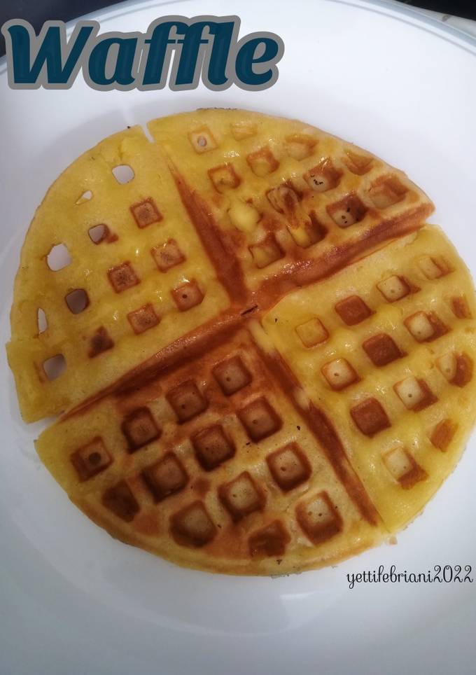 Resep Waffle oleh Yetti Febriani - Cookpad