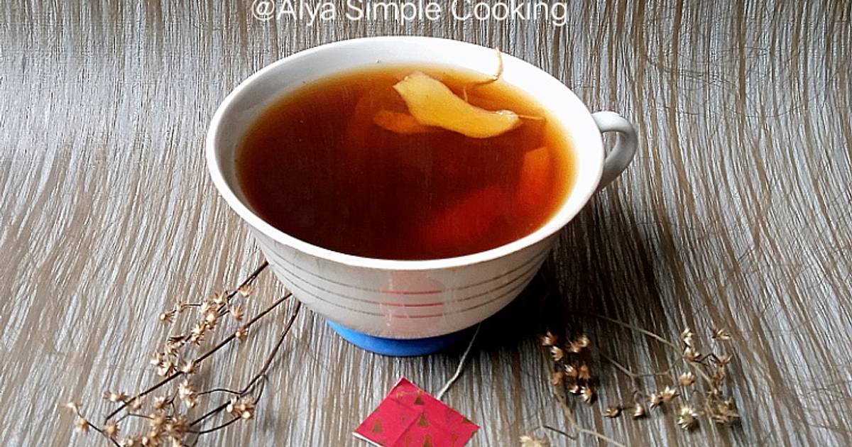 Resep Teh Rempah Gula Merah (Jahe, Kayu Manis, & Pandan) oleh Alya Simple Cooking🍳 - Cookpad