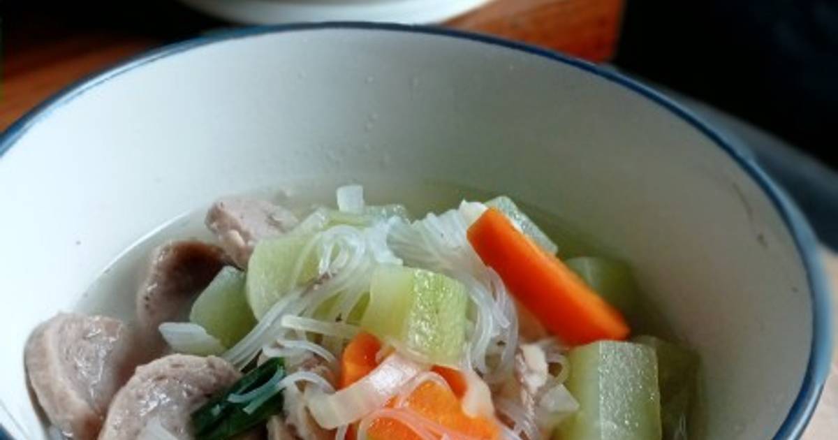 Resep Sup Sehat Labu Siam oleh None - Cookpad