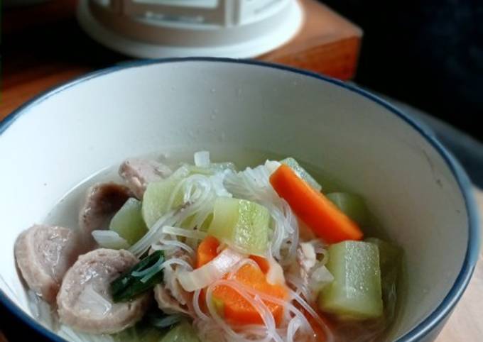 Resep Sup Sehat Labu Siam oleh None - Cookpad