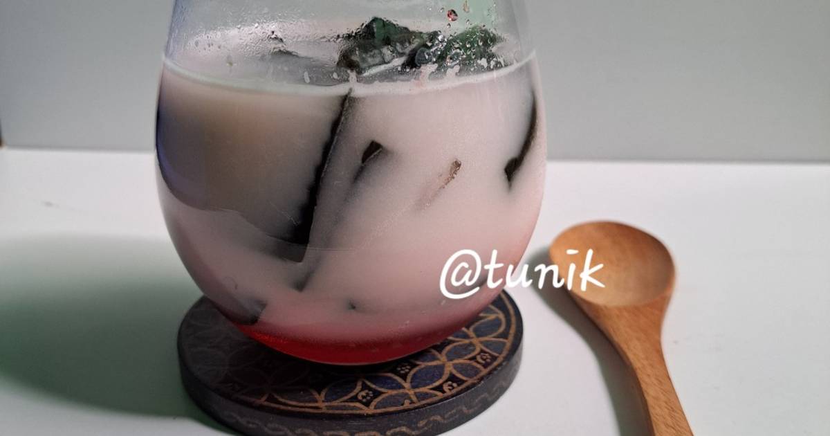 302 resep es cincau hijau sirup santan enak dan mudah - Cookpad