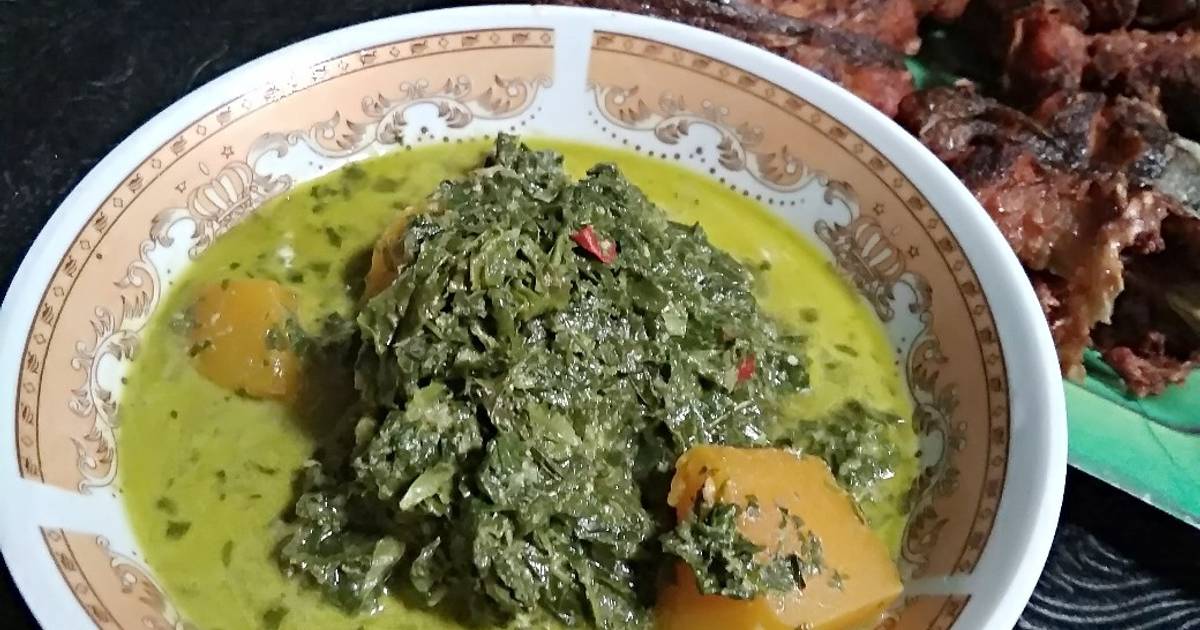 Resep ☀️Pucuk Daun singkong Tumbuk☀️ oleh Nani Setiati - Cookpad