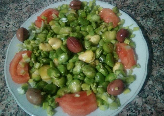 Salade des fèves de Kel Zid - Cookpad