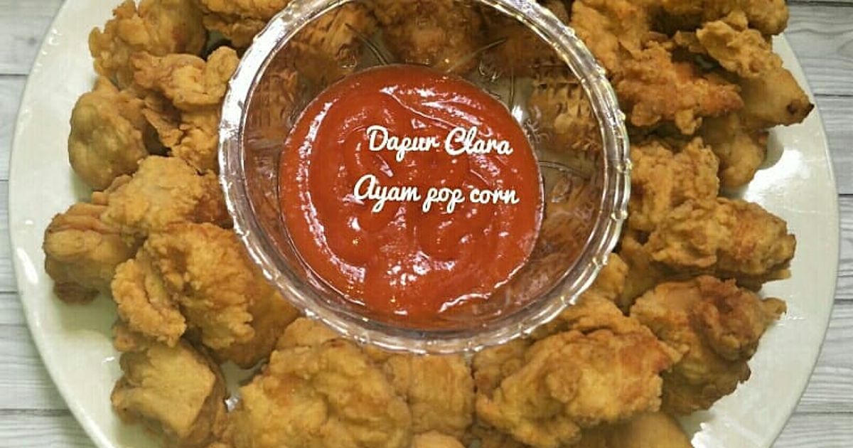 Resep Chicken Pop Corn Kriuk oleh Dapur Clara - Cookpad