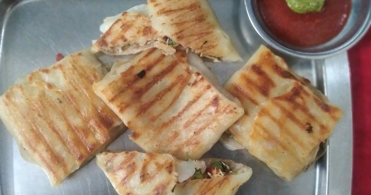 No Fry, No Maida Spring Roll Parcels Recipe by Bina Anjaria - Cookpad