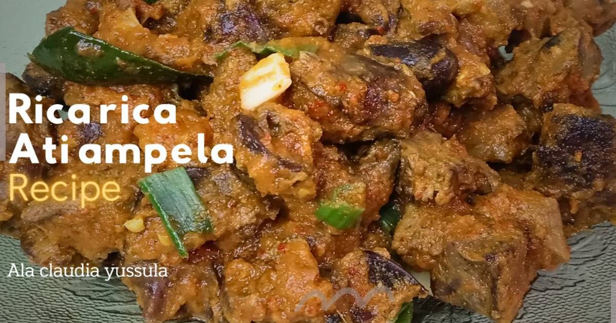 Resep olahan ati ampela ayam enak dan praktis ala rumahan