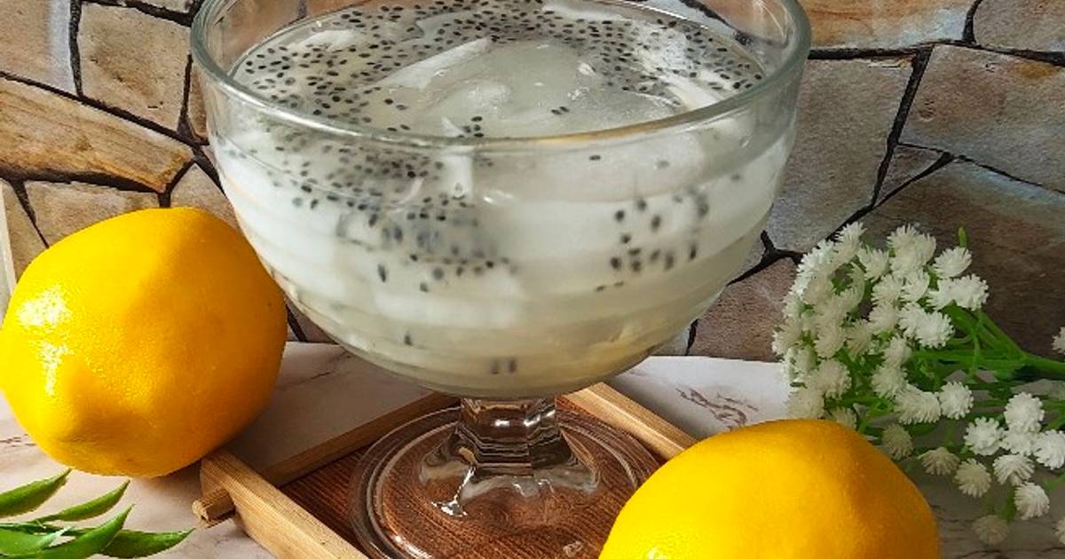776 resep es selasih lemon enak dan mudah - Cookpad