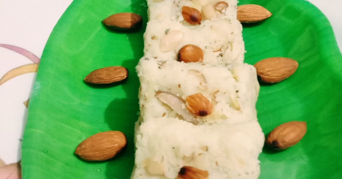 Delicious Nutrition Mava Dry Fruit Burfi Without Fire Recipe by Ramaben ...