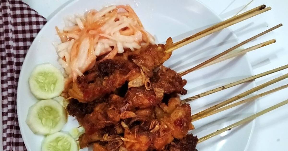 Resep *Sate Ayam Pedas Manis* oleh ati dewanthi - Cookpad