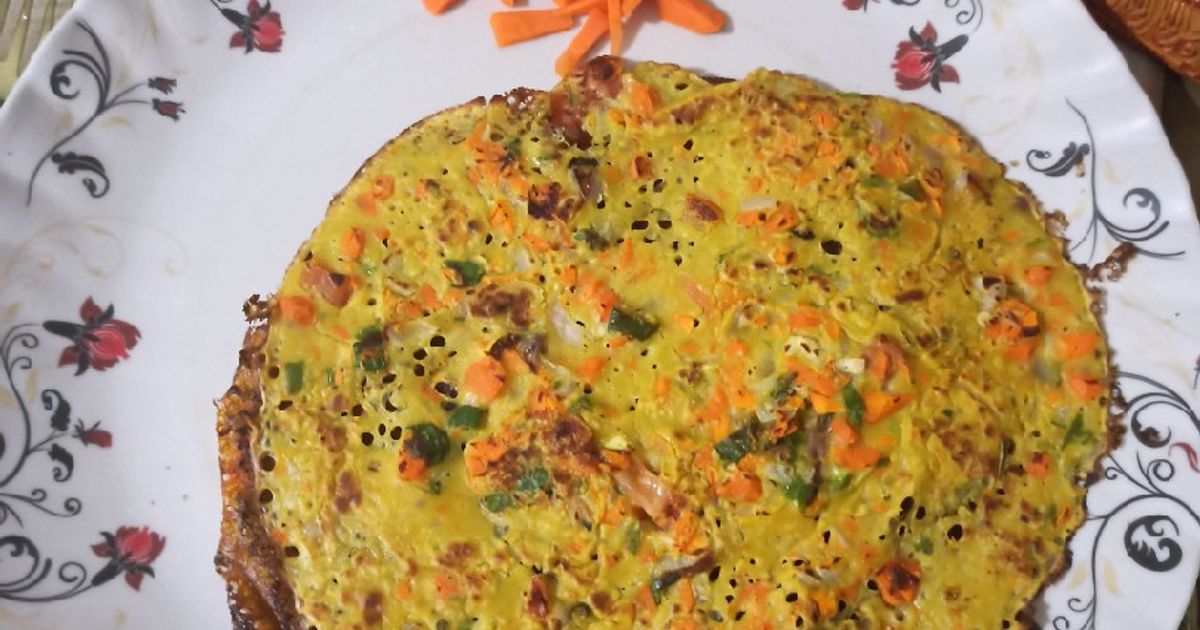 Besan Chilla Recipe by Shampa Dey Nandy - Cookpad