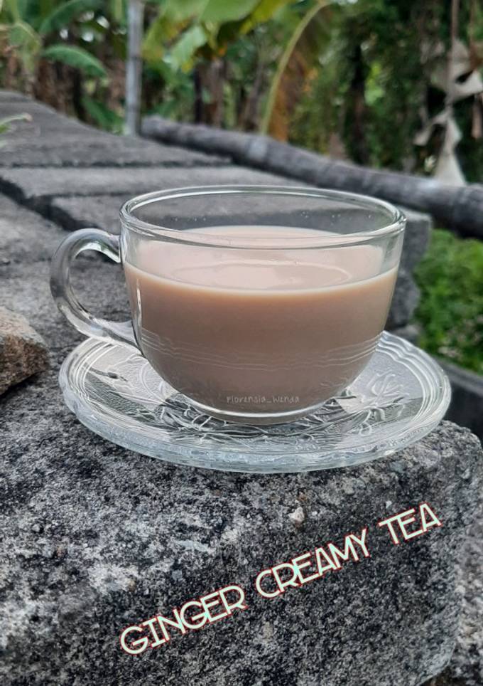 Resep Ginger Creamy Tea oleh Florensia Wenda - Cookpad