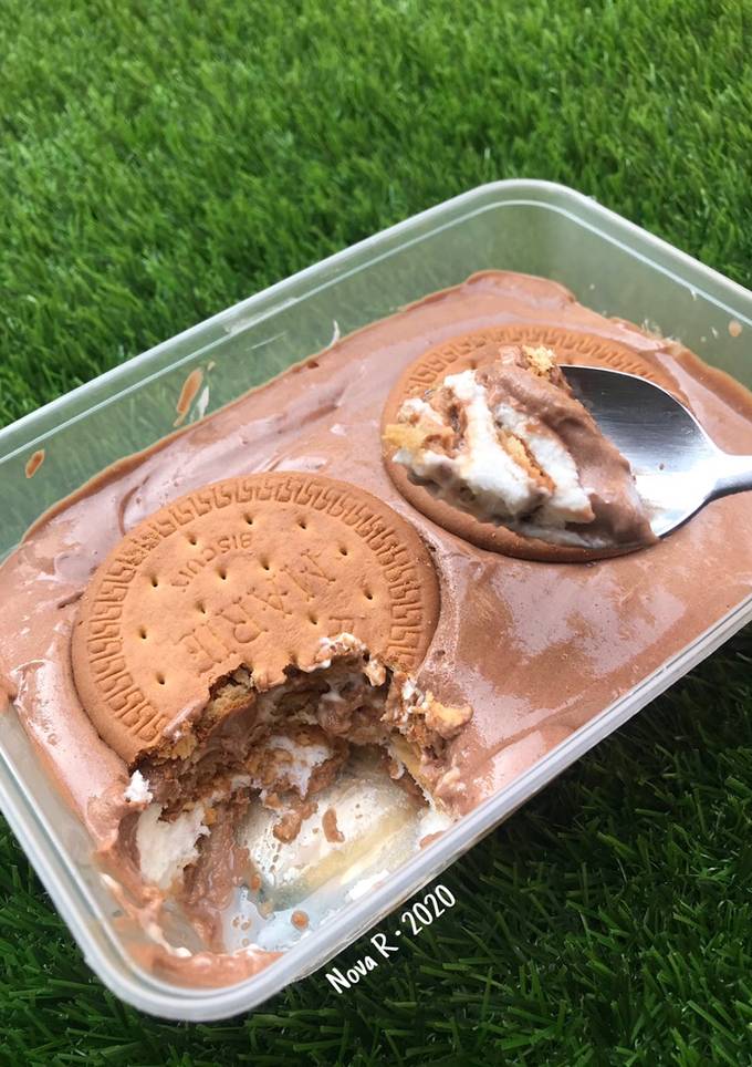 Resep 28. Simple Milo Dessert Box (unbaked) oleh Nova R - Cookpad