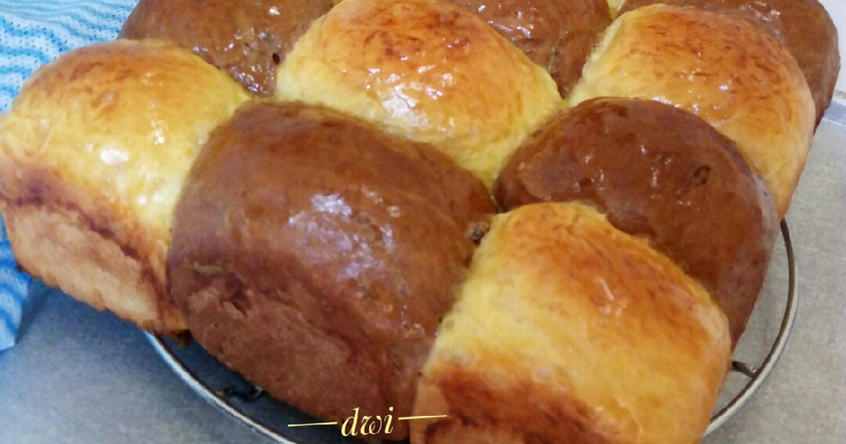 Resep Roti Kasur Coklat Keju oleh Diah Dwi 🍄 - Cookpad