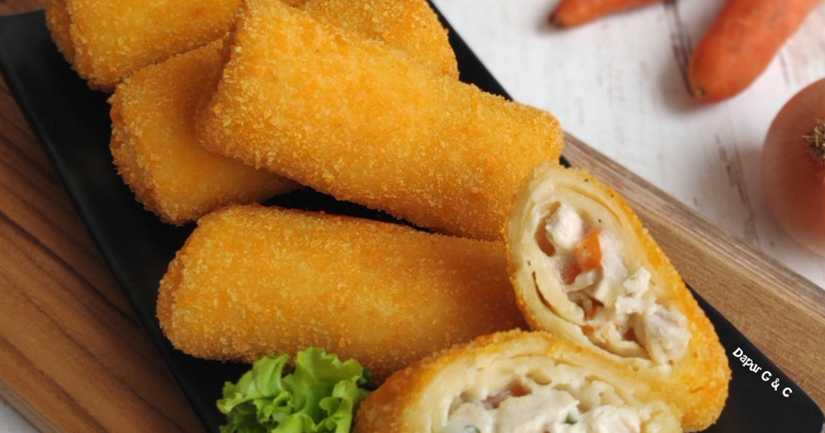 Resep Risol Isi Ragout Ayam oleh Dapur G & C - Cookpad
