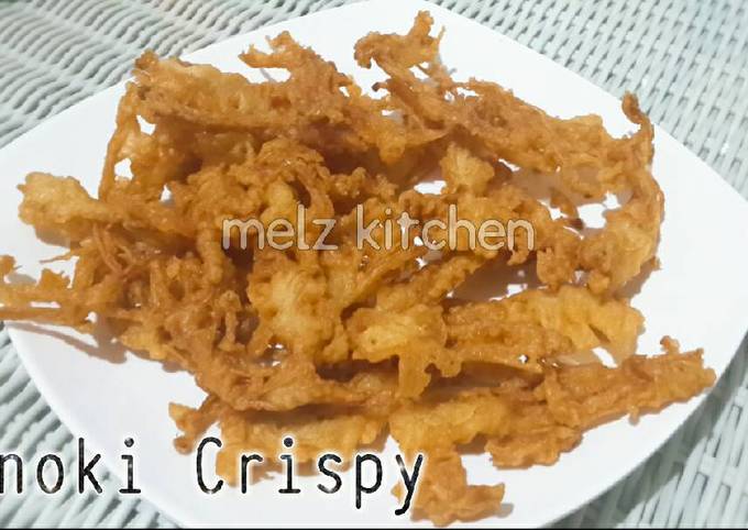 Resep Enoki Crispy Simple oleh Melz Kitchen - Cookpad