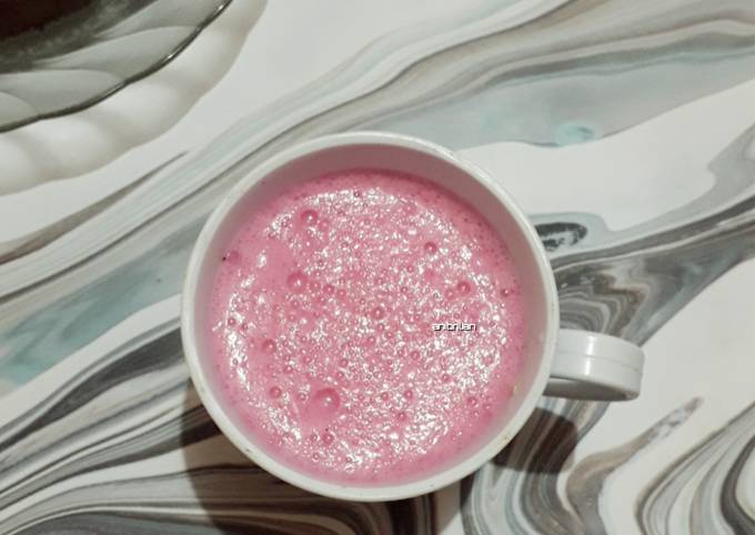 Resep Jus strawberry cimory madu oleh Ani Brilian - Cookpad