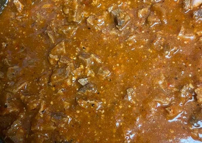 Chicharrón con chile Receta de La cosina de Fa- Cookpad