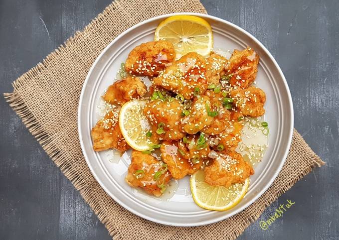 Resep Ayam Lemon Madu oleh Tituk SK - Cookpad