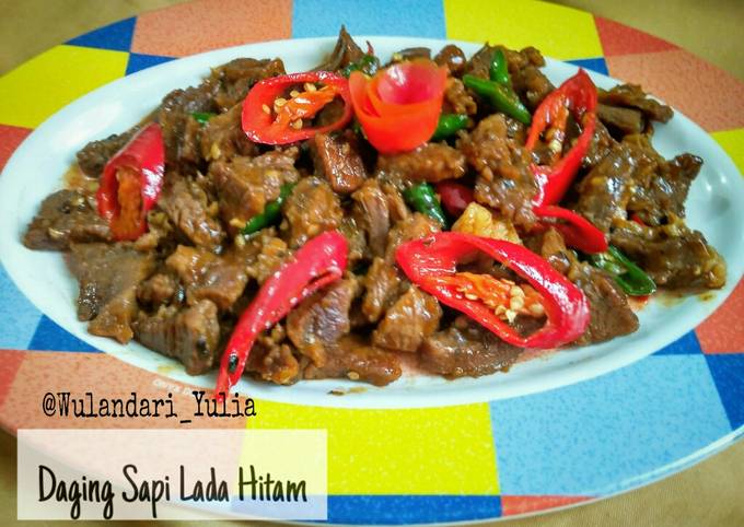 Resep Daging Sapi Lada Hitam Oleh Wulandari Yulia Puspita Cookpad