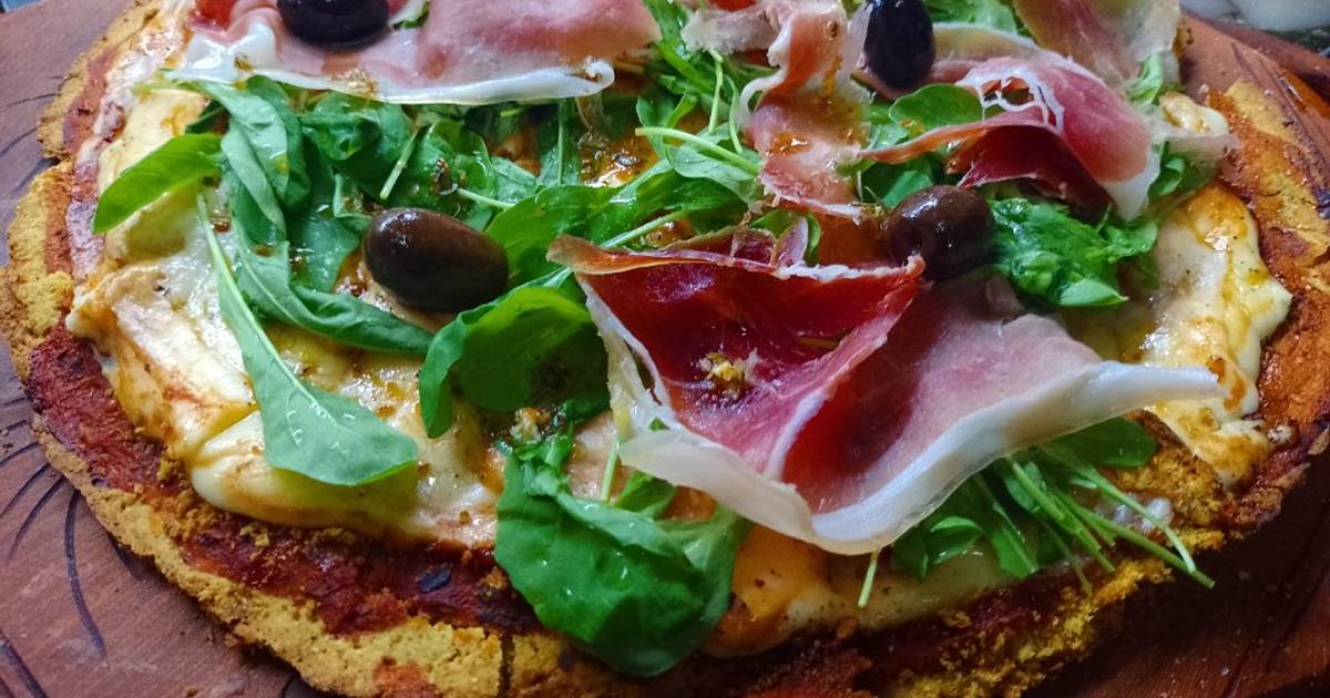 Pizza con rucula - 253 recetas caseras- Cookpad