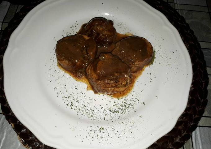 Solomillo de cerdo en salsa Receta de sonia- Cookpad