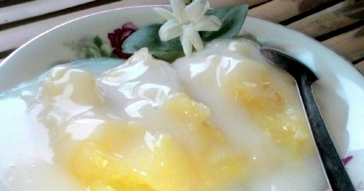 Resep Singkong Thailand A.K.A Singkong Vla Santan A.K.A Kluwo (Bahasa ...