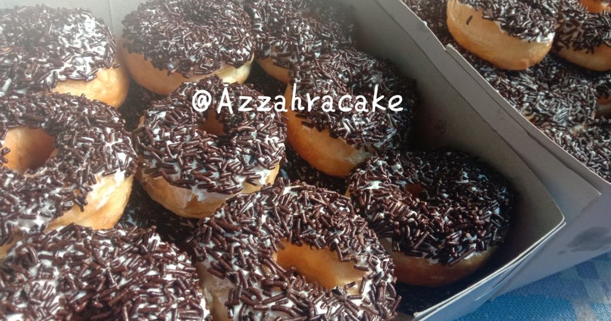 Resep Donat Cream Meises oleh Queennn - Cookpad