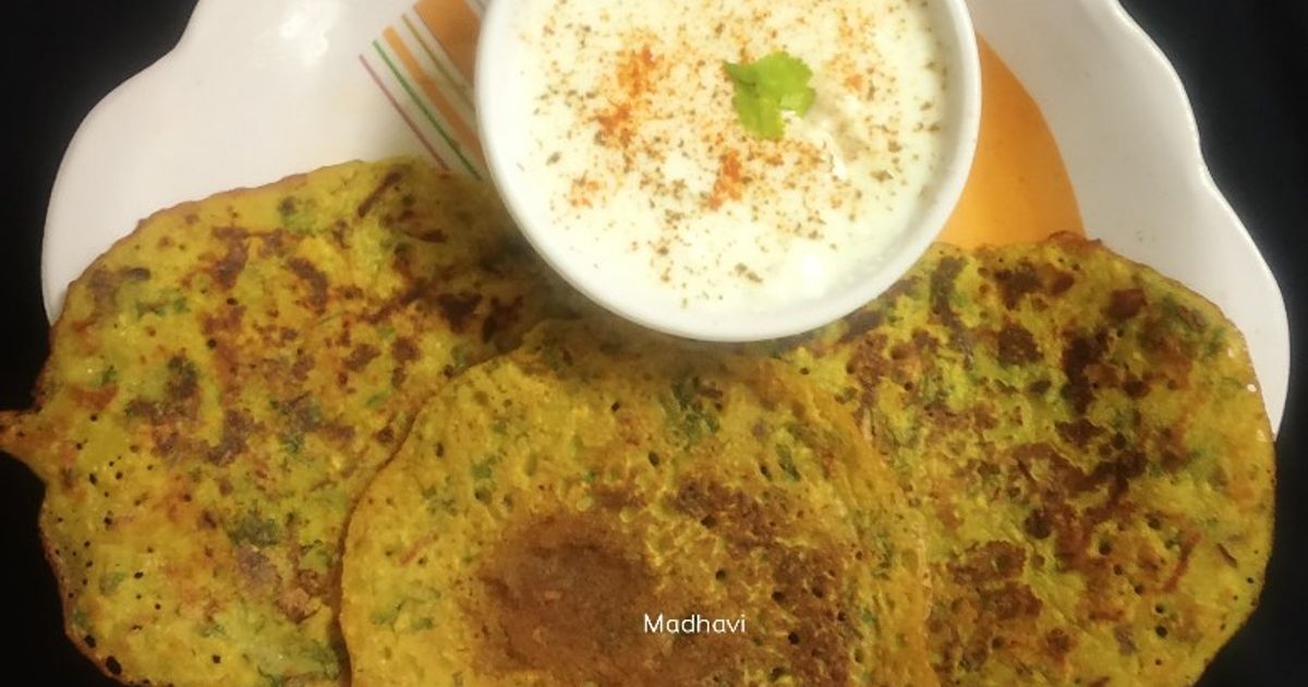 Split Yellow Moong Dal Cheela/Dhirde Recipe by Madhavi Rao - Cookpad
