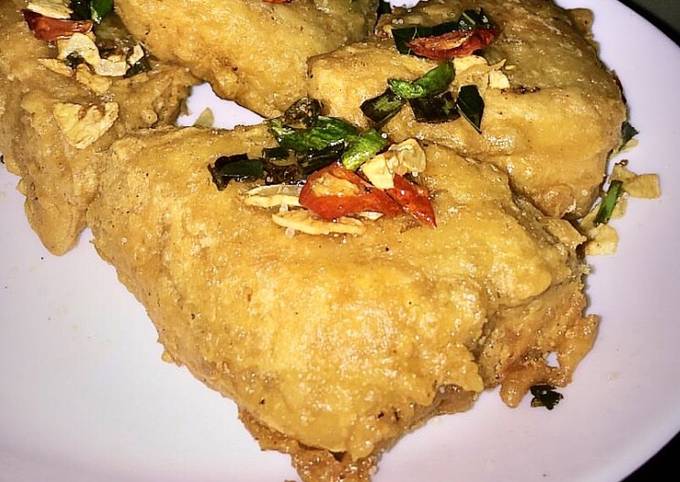 Resep Tahu crispy cabe garam oleh maya sukma - Cookpad