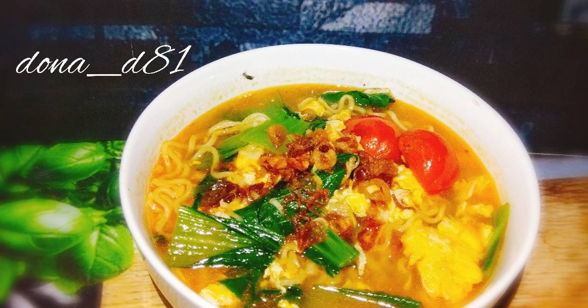 Resep Indomie Kuah Pedas oleh Dona_d81 - Cookpad