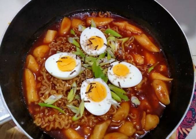 Resep Rappoki / tteokbokki kw 1 oleh rhdnprby - Cookpad