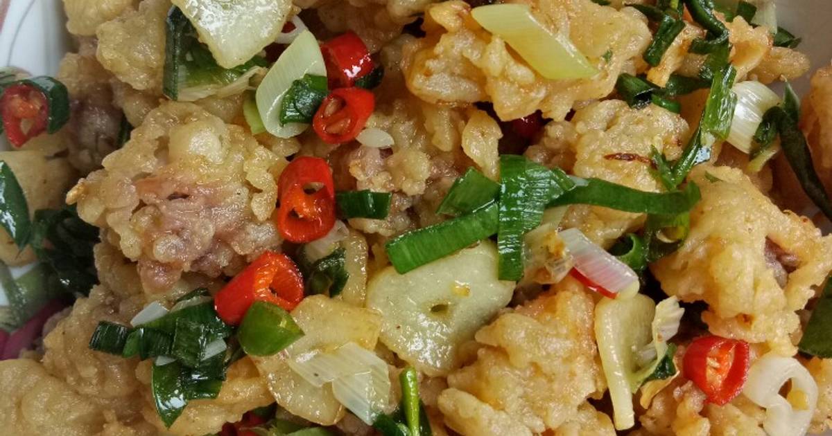 Resep Cumi Cabe Garam oleh Risa Ayu - Cookpad