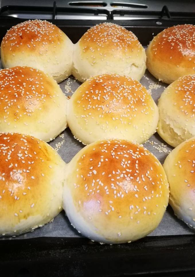 Hamburger zsemle 🍔 | Deák Erika receptje - Cookpad receptek