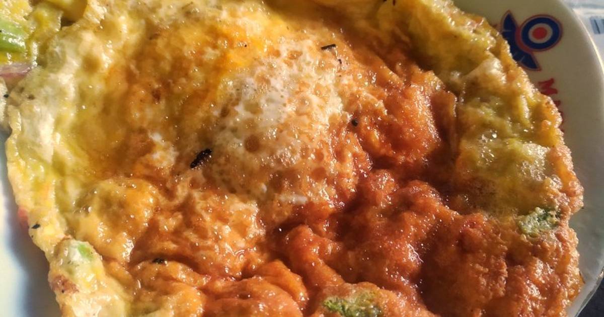 Resep Telur dadar pete oleh Saluna Mahira - Cookpad