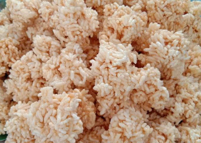 Resep Rengginang rasa udang bawang oleh Wulan - Cookpad