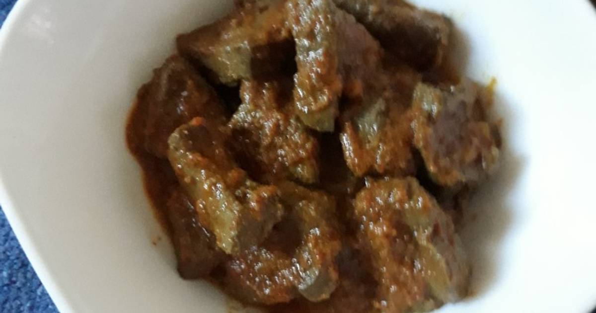 Resep Rendang hati sapi oleh Bunda Hadni - Cookpad