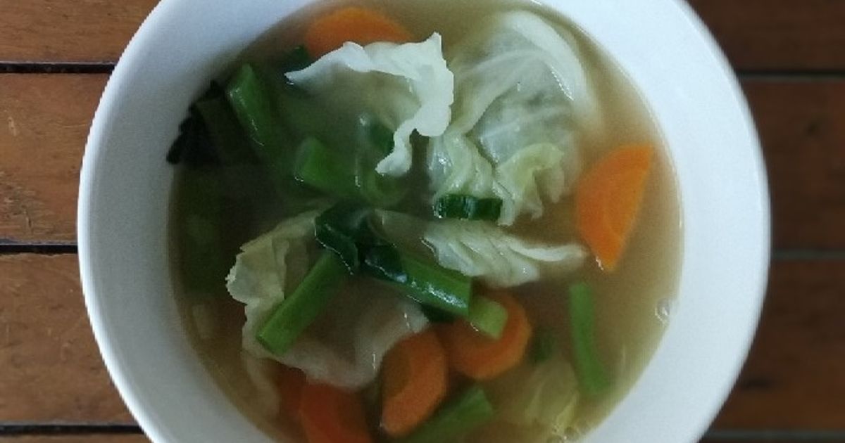 Resep Sop Sayuran Kaldu Udang oleh nonagioo - Cookpad