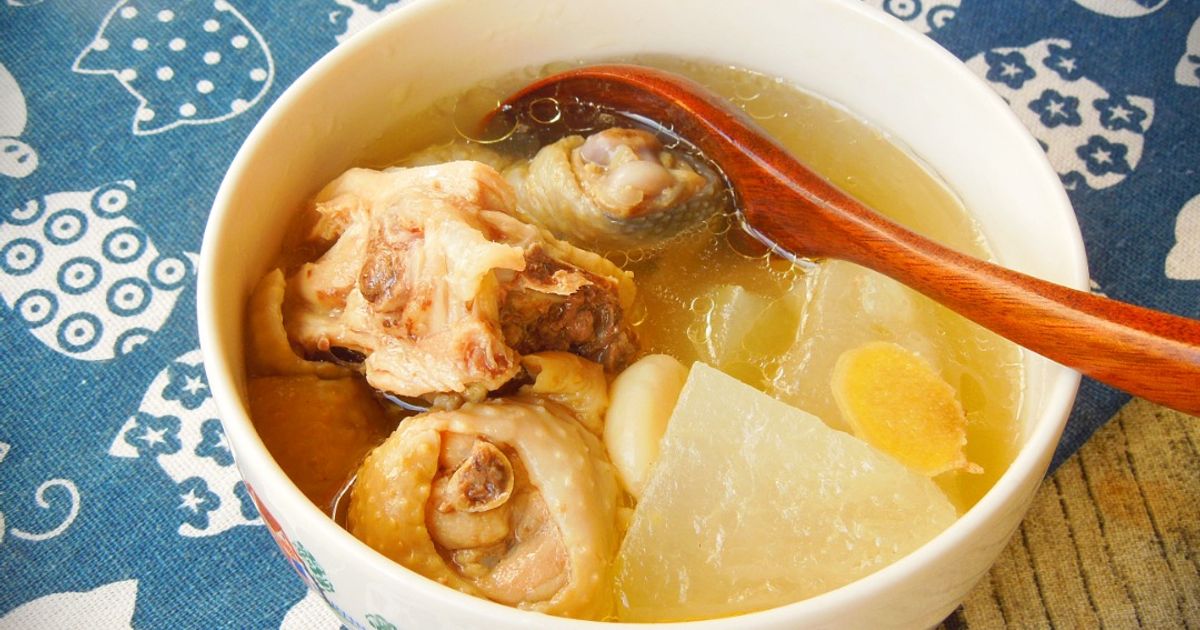 Winter Melon Chicken Soup Recipe By 晶晶