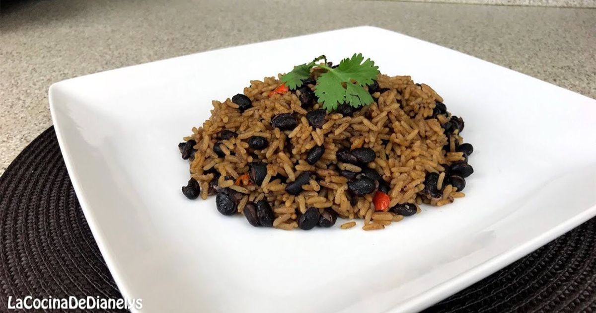 Cómo Hacer Arroz Congris Cubano Con Frijoles De Lata En 6 Minutos ...