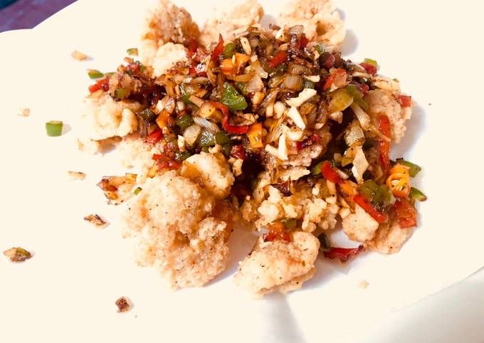 Resep Udang cabai garam gurih oleh Chef Hot Mama Simple Cooking - Cookpad