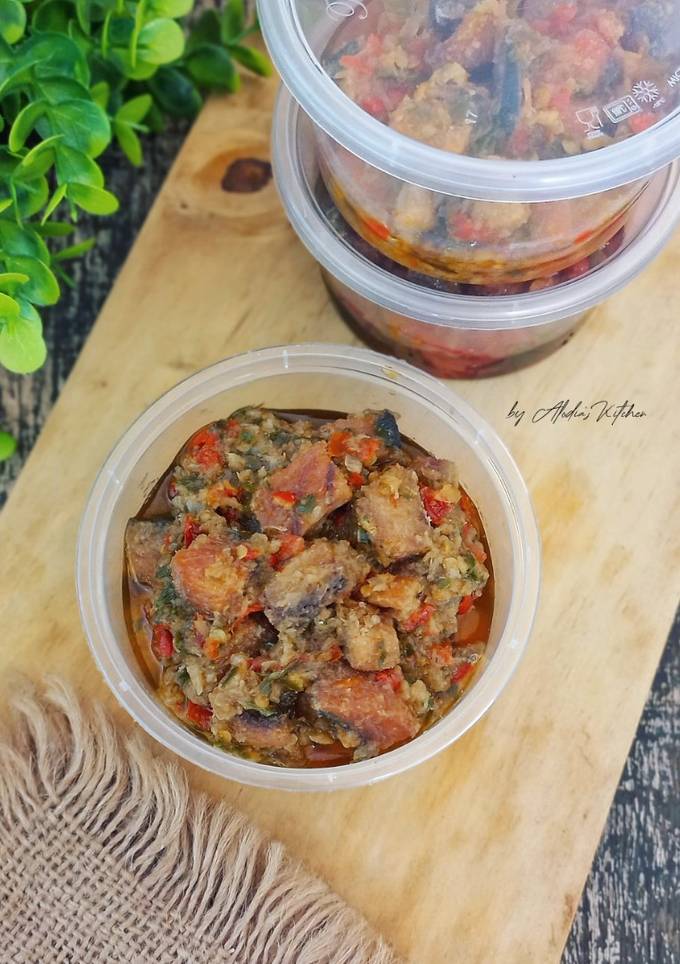 Resep Sambal Rica Ikan Asin Telang oleh Vey Alodia's Kitchen - Cookpad
