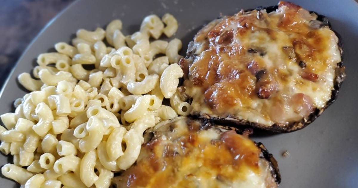 Portobellos rellenos - 78 recetas caseras- Cookpad