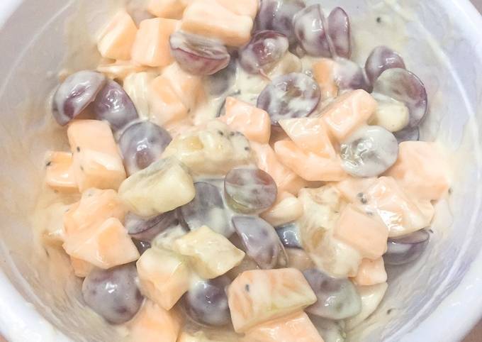 Resep Fruit salad oleh Milk Virginia Stephanie - Cookpad