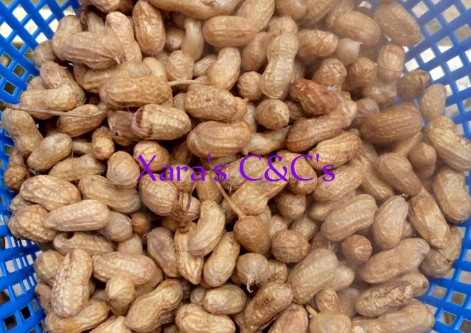 Boiled Groundnut Recipe by Xara's C&C's - Cookpad