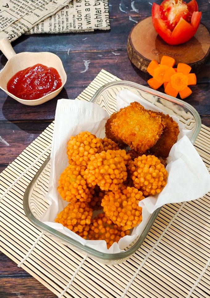 Resep Crispy Bubble Crumb Chicken Nugget Ball oleh Mira Rozanna - Cookpad