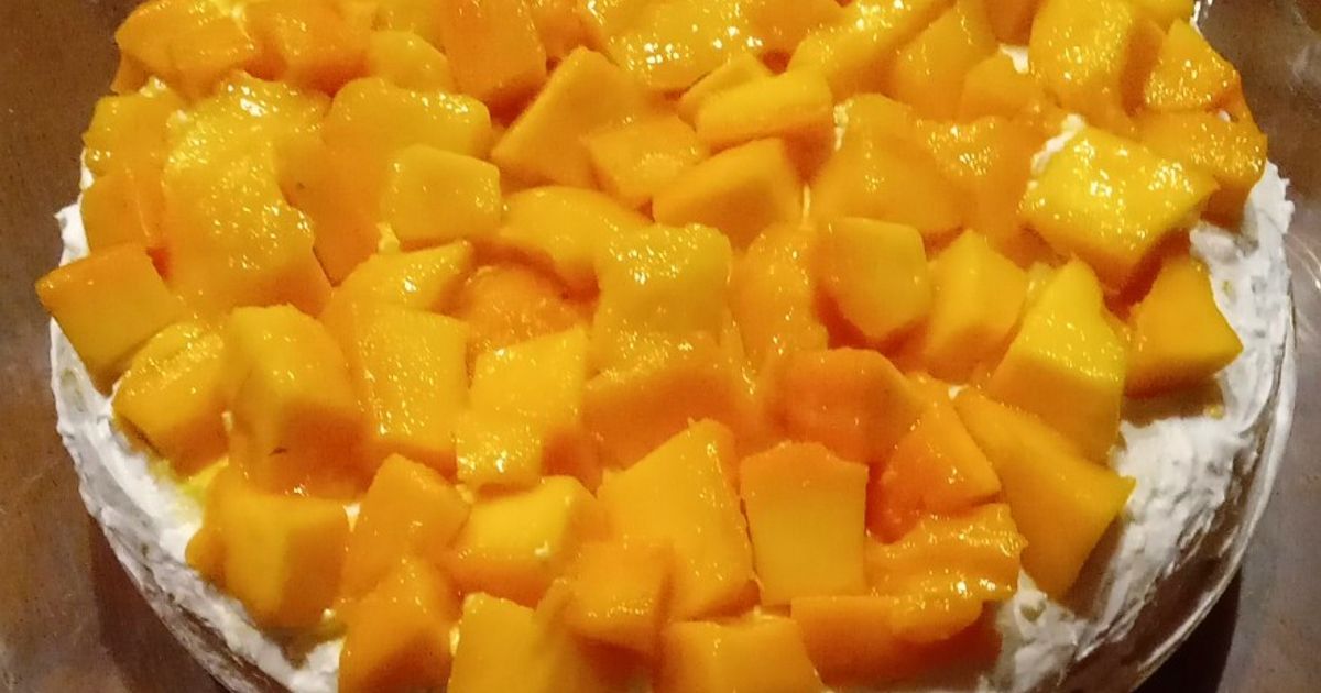 طريقة عمل كيكة المانجو من Heba's Kitchen - كوكباد