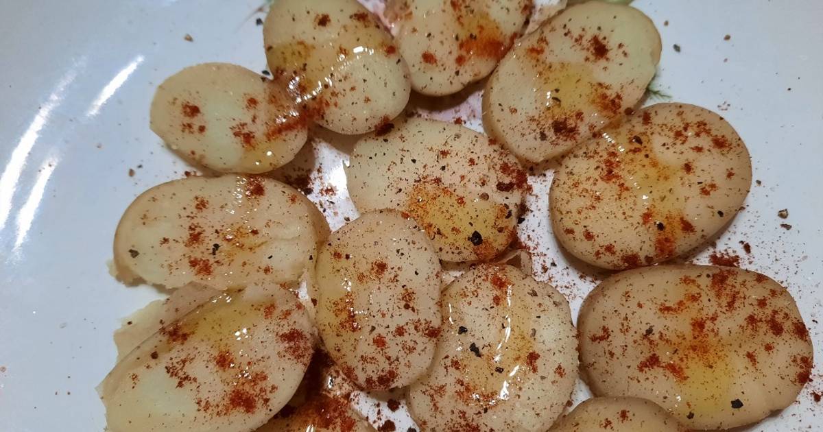 Papines con oliva y pimentón Receta de La profe Luisa- Cookpad