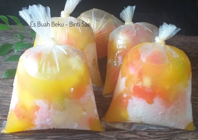 Resep Es Buah (beku) oleh Binti Sae - Cookpad