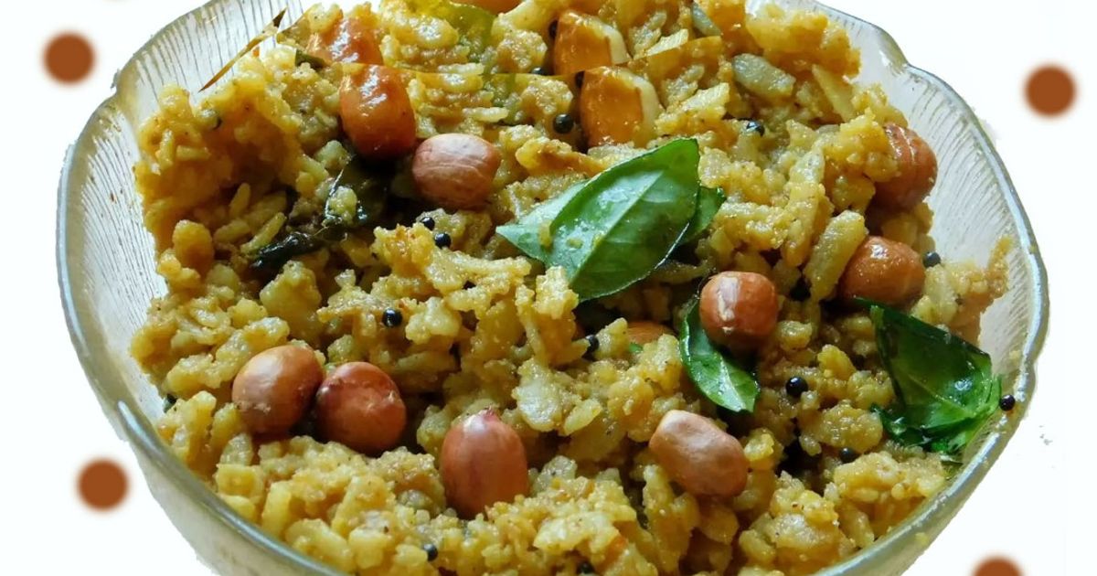 Poha Tamarind Uppuma (Aval Puli Uppuma Tamil) Recipe by Lakshmi ...